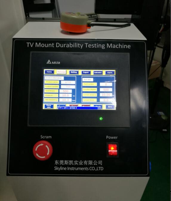 PLC / HMI Table Slides Durability Furniture Testing Equipment With ...
