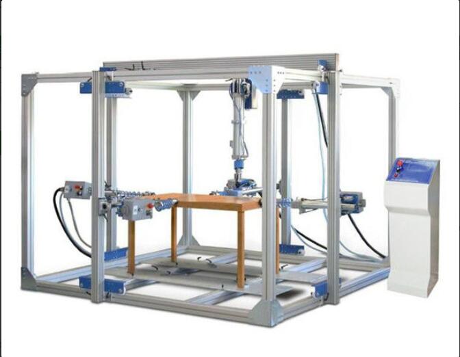 BIFMA X5.1 PLC+ Touch Screen Furniture Testing Equipment , Stability ...