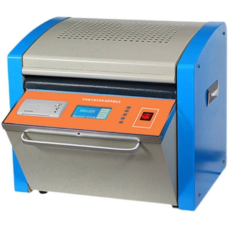 Automatic oil dielectric loss and volume resistivity tester