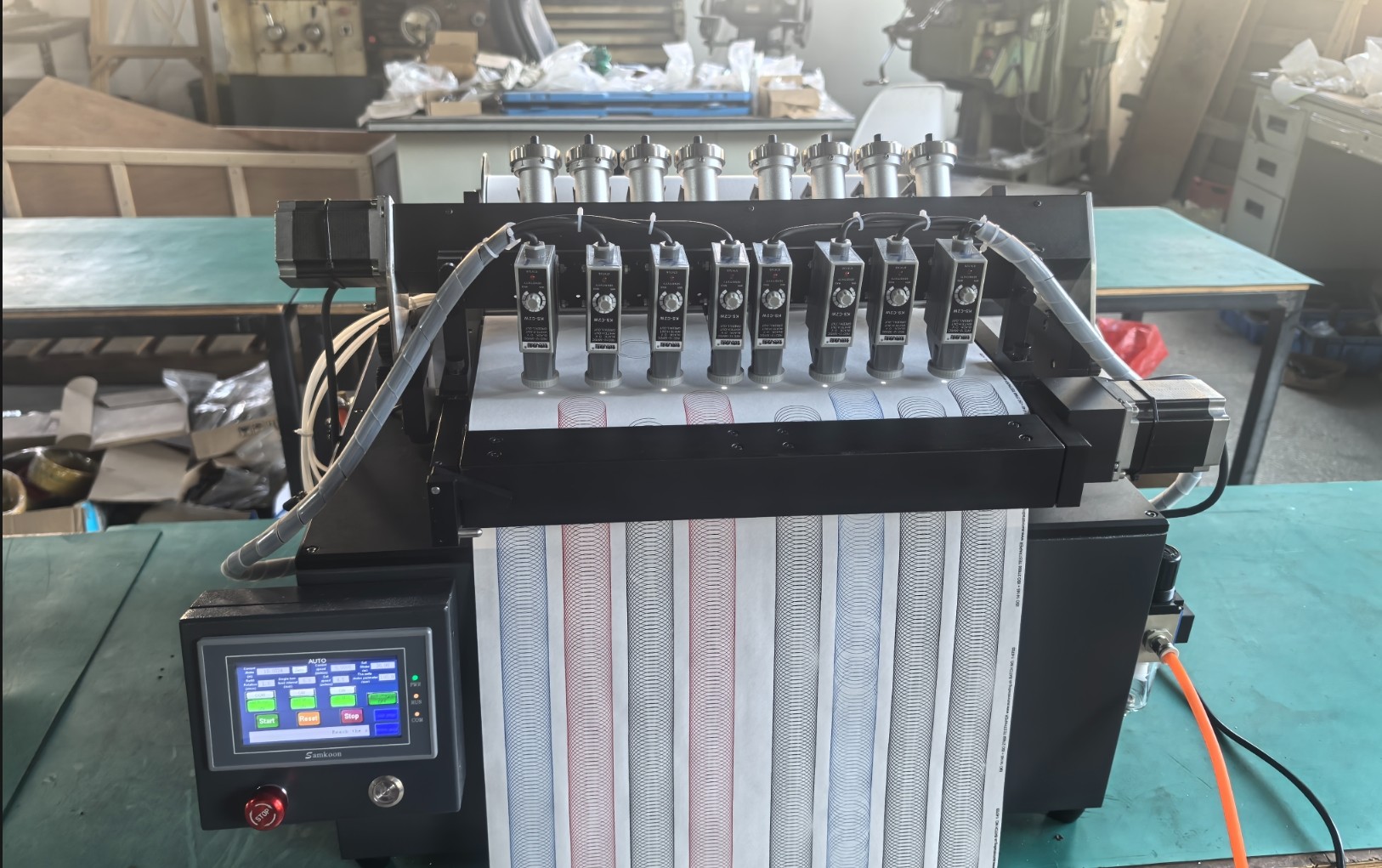 ISO 27668-1 Pen Writing Testing Machine For Ballpoint Pens And Marker