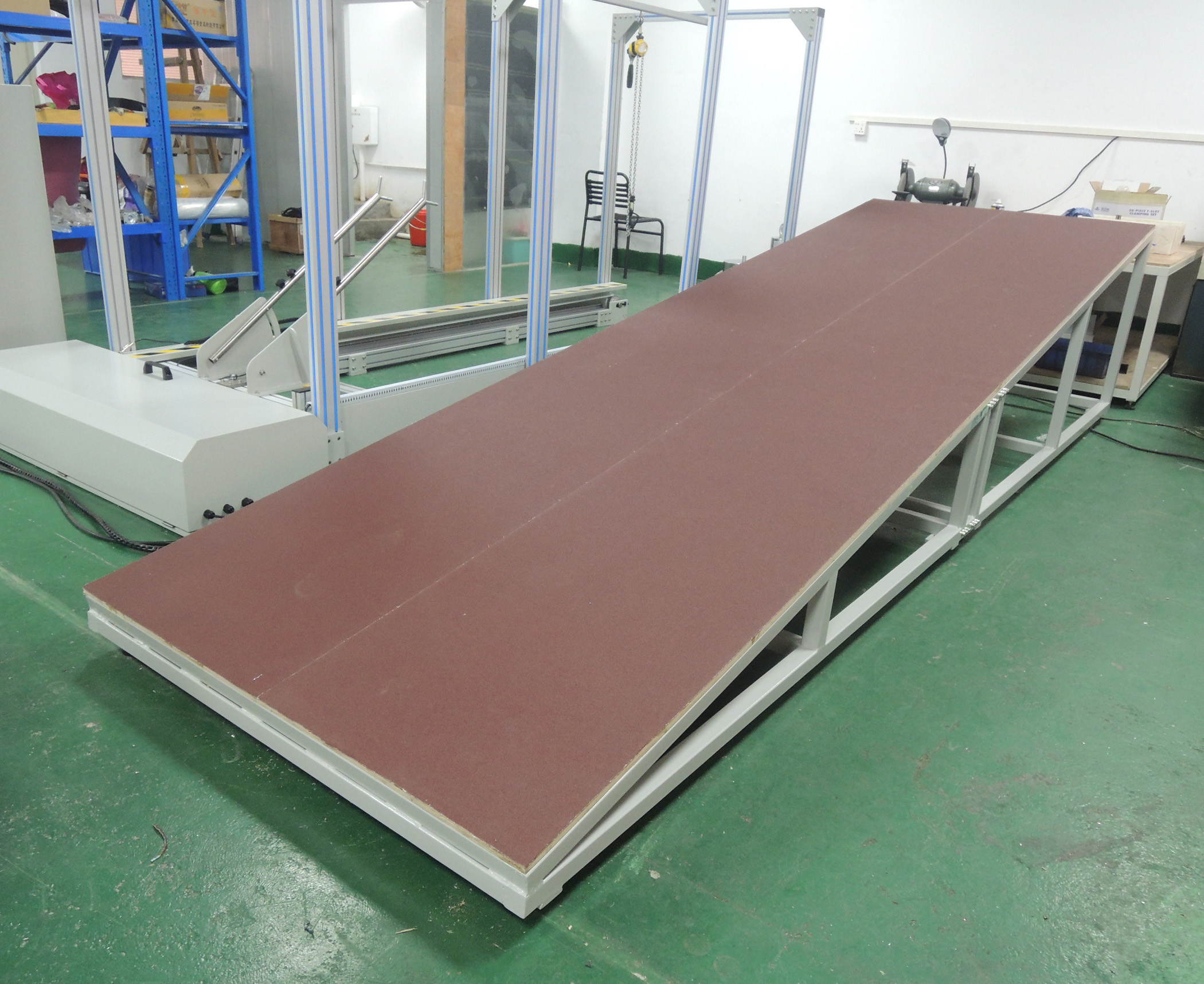 EN71-1 2014 Toys Testing Equipment Ramp 10 ± 1 Degree Motor Brake ...