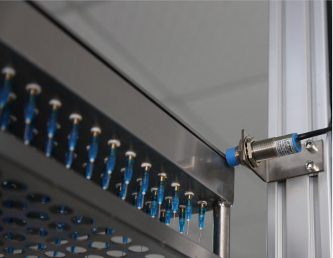 Rainfall Flow Speed 1-3mm/Min Vertical Drop Tester For IPX1 / X2 Equipment