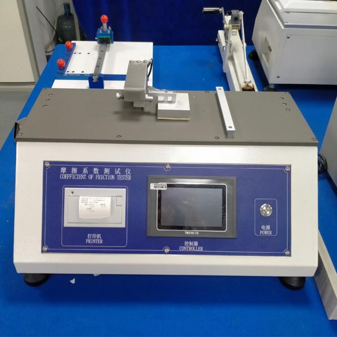 ASTMD1894 Plastic Film Coefficient Friction Testing Machine Coefficient ...