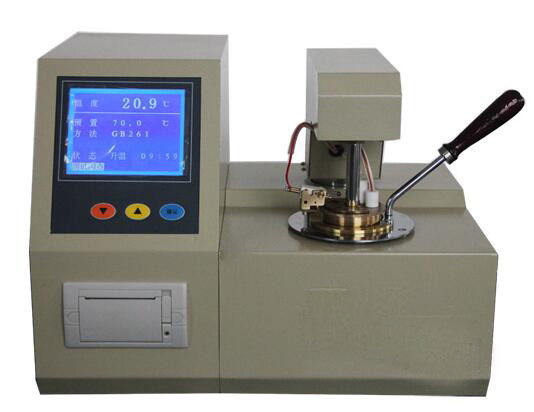 ASTM D93 Oil Analysis Equipment Closed Cup Flash Point Tester With LCD ...