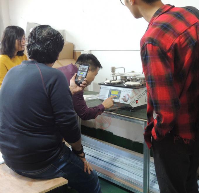 ISO 12945-2 ASTM D4966 Textile Testing Equipment Martindale Abrasion ...